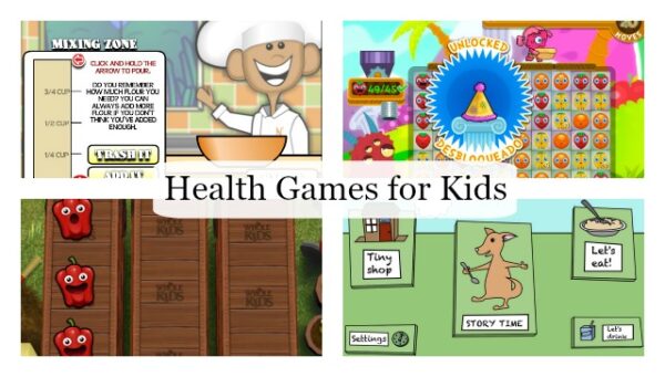Fun and Free Healthy Food Games for Kids - Workout with Salma