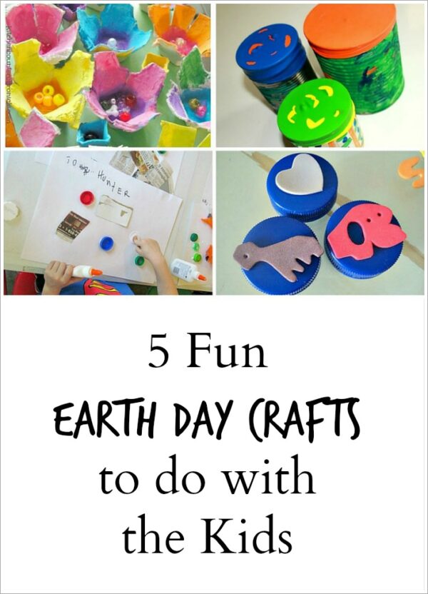 5 Earth Day Crafts for Kids - Workout with Salma