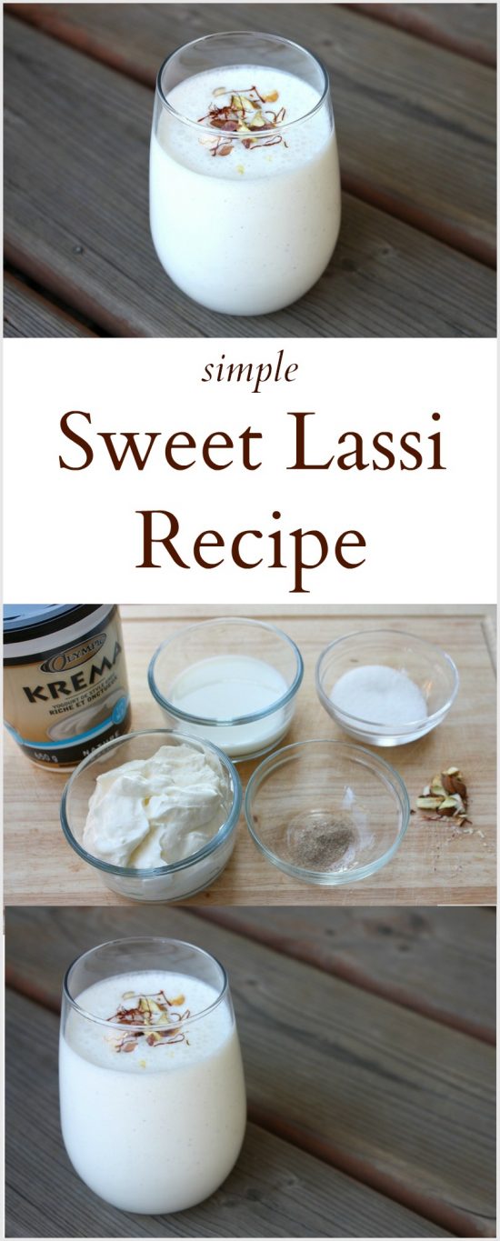 Simple Sweet Lassi - Workout with Salma